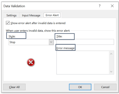 What is Data Validation in Excel - Commerce Curve