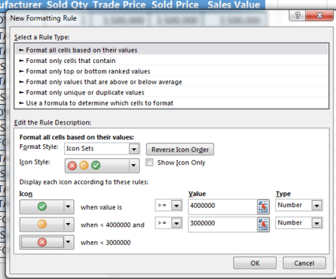 Conditional Formatting function in Microsoft Excel | Commerce Curve