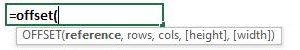 OFFSET Formula in Excel | Formula Explaimed - Commerce Curve