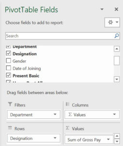 Report Filter Pages in Excel | Function Explained - Commerce Curve